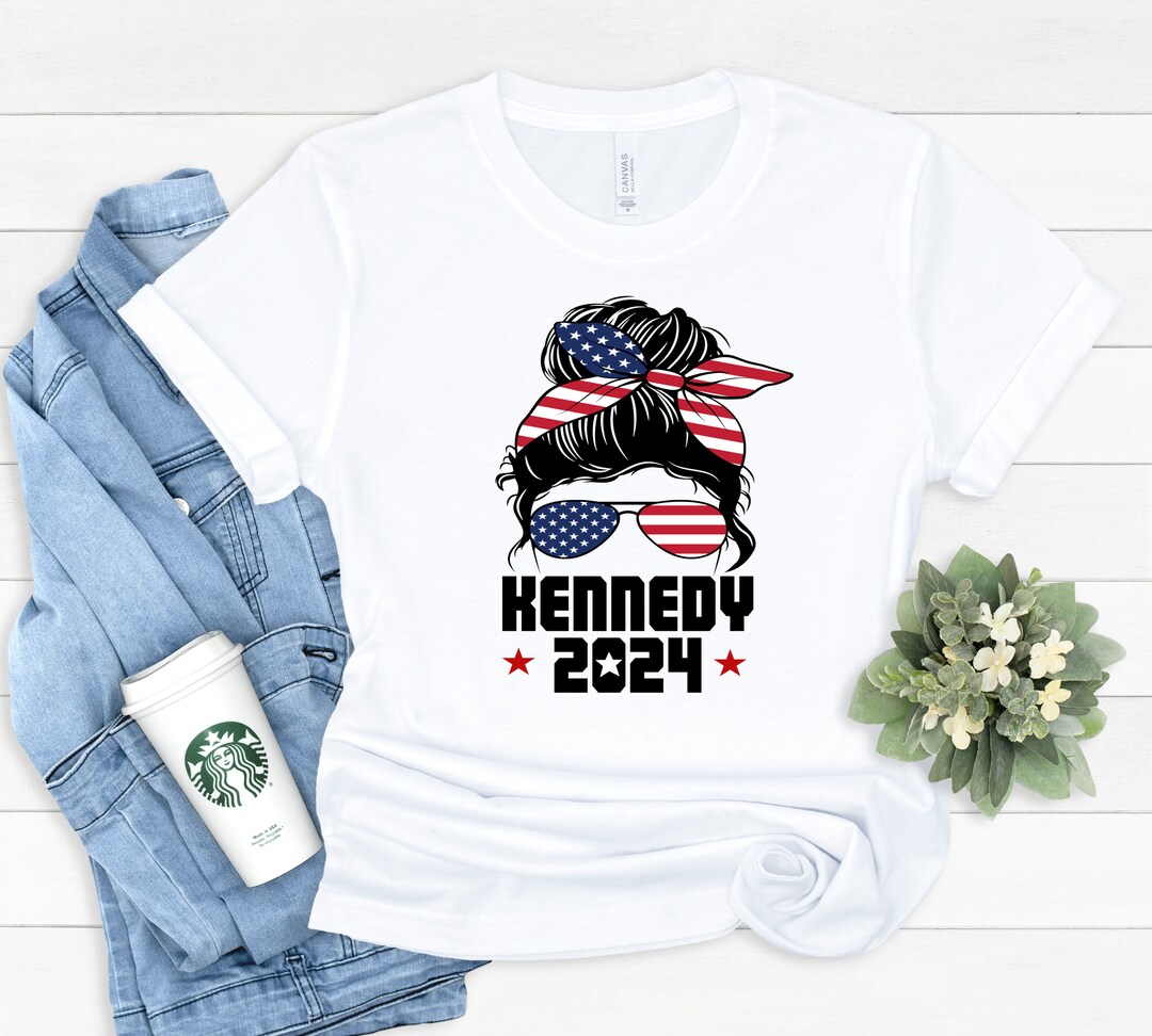 Kennedy 2024 Shirt, RFK JR for President 2024 Merch, Rfk 2024 T-shirt ...