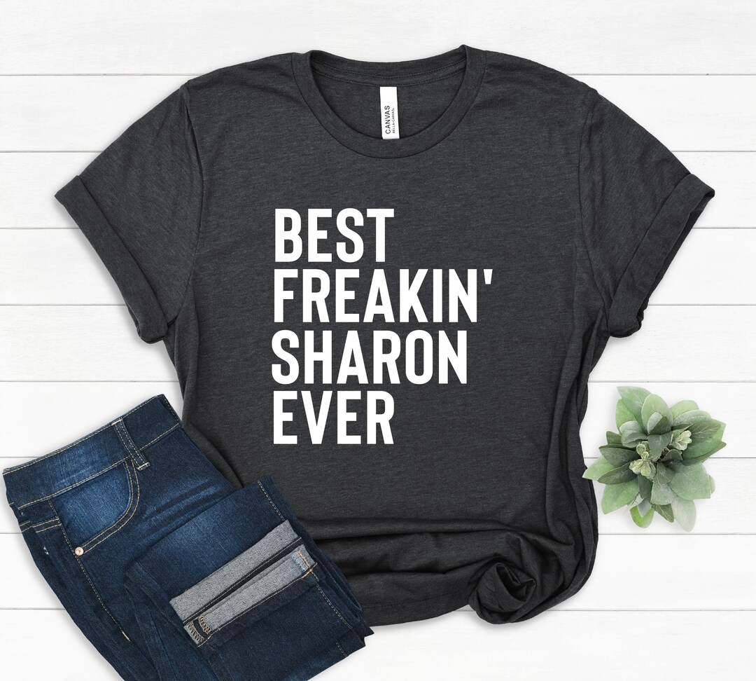 Best Sharon T-shirt, Love Sharon Tee, Gift for Sharon, Cute Family Gift ...