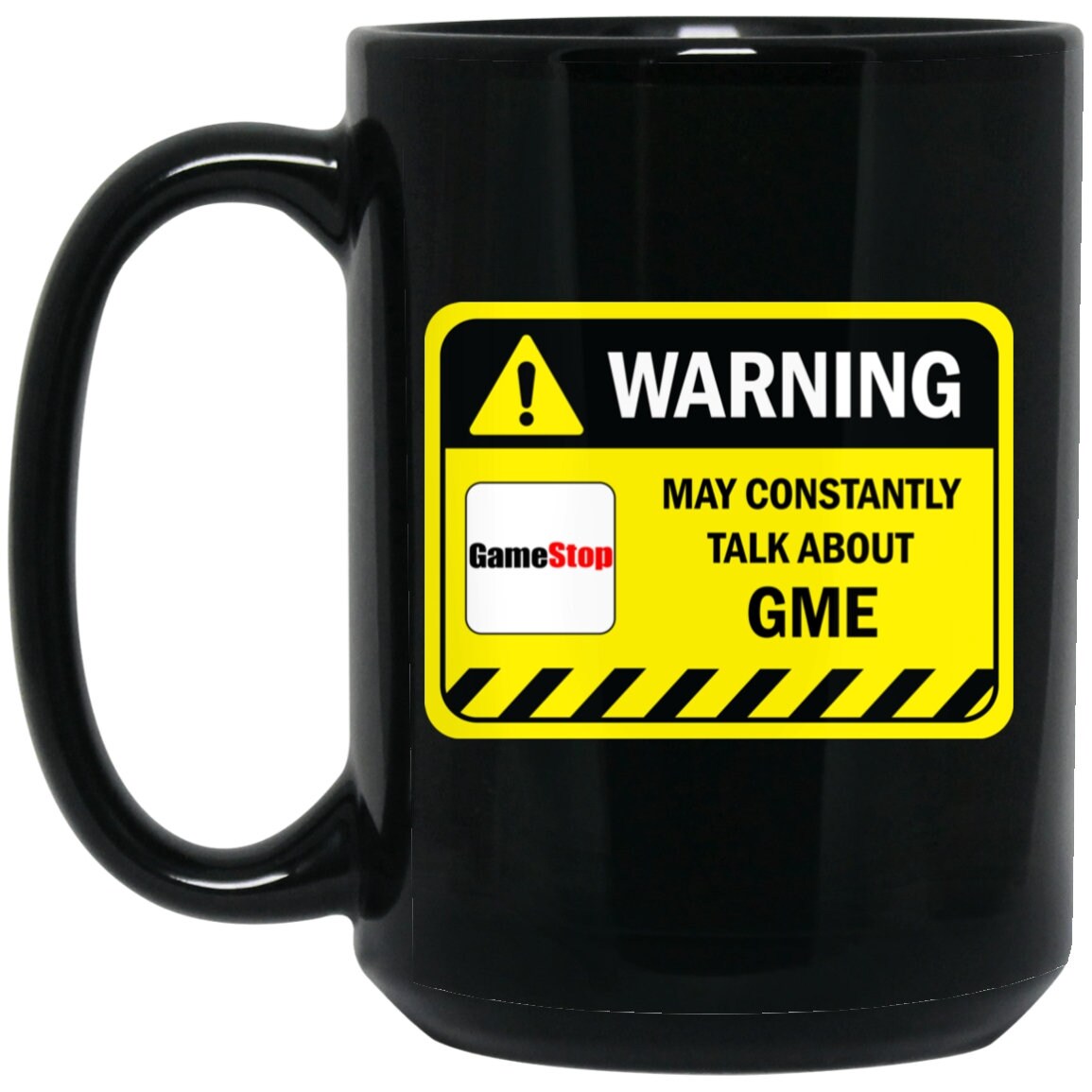 Warning May Constantly Talk About GME Gamestop Coffee Mug - Etsy