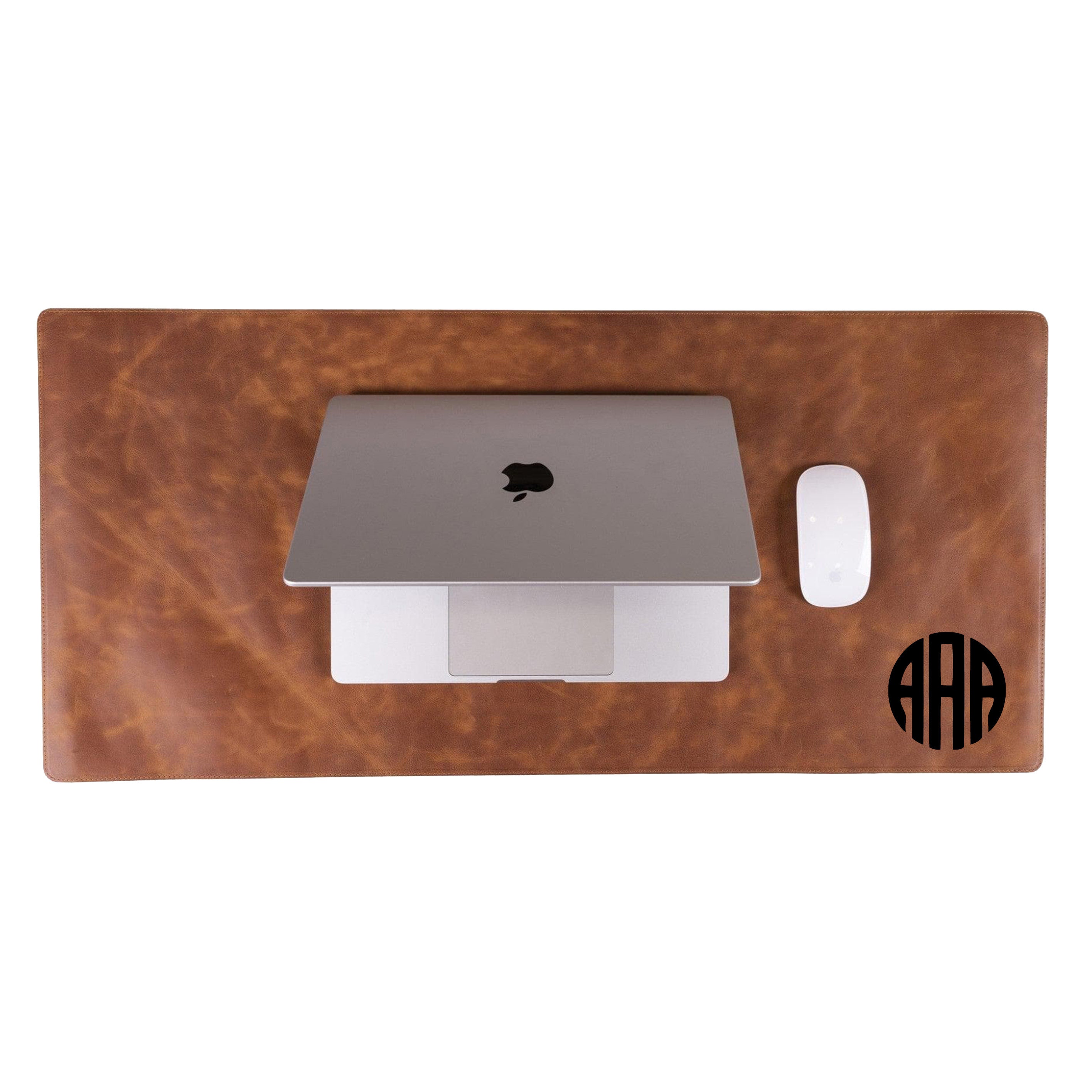 Personalized Leather Desk Mat, Leather Desk Pad, Large Mouse Pad Cute ...