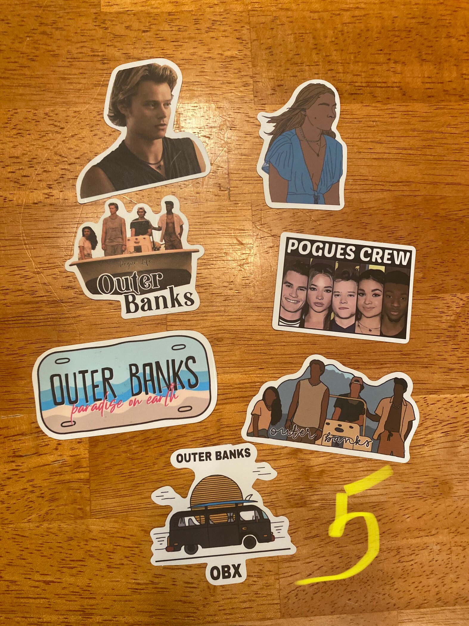 Outer Banks Netflix Tv Show Sticker Bundles - Etsy