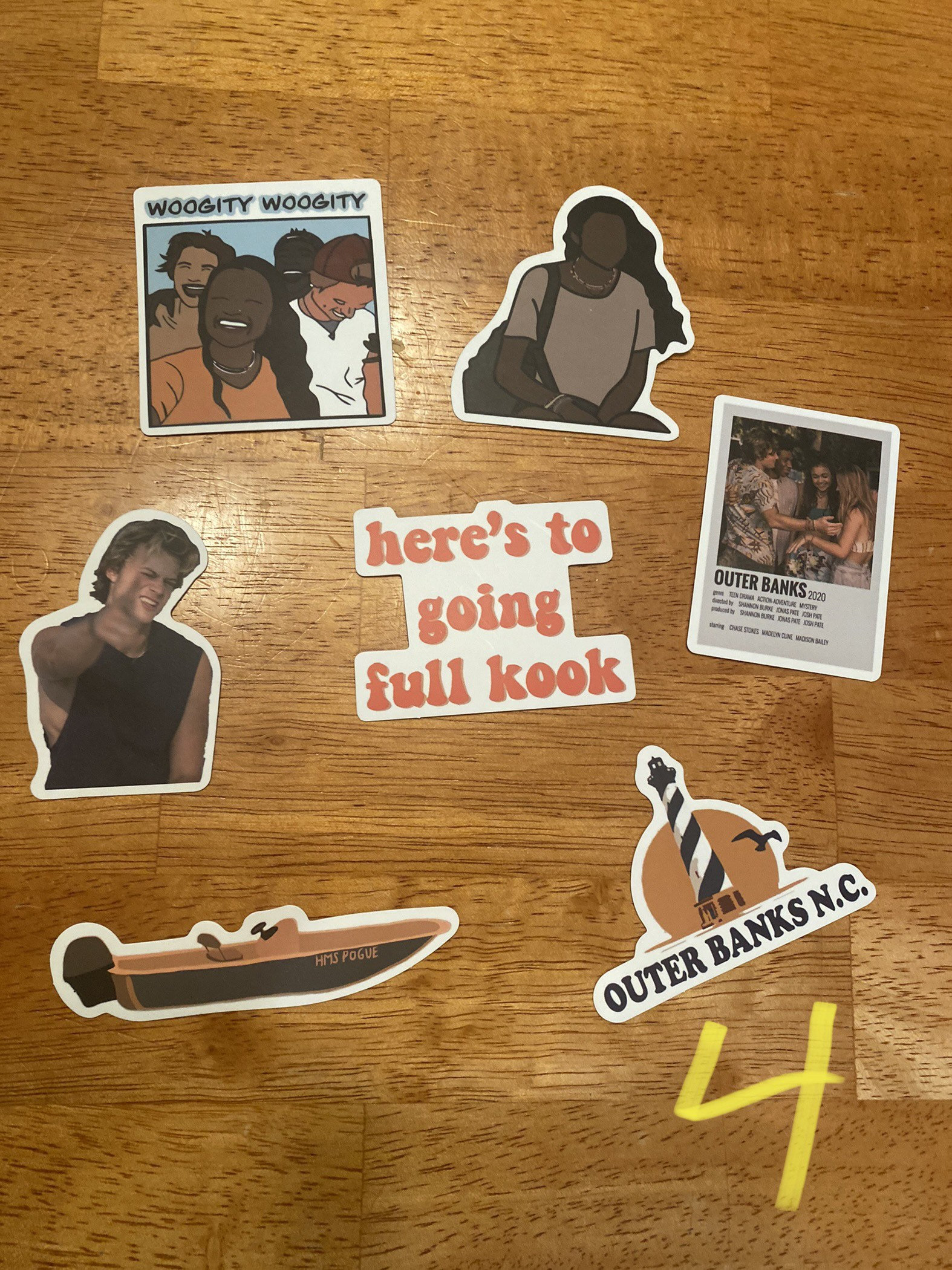 Outer Banks Netflix Tv Show Sticker Bundles - Etsy