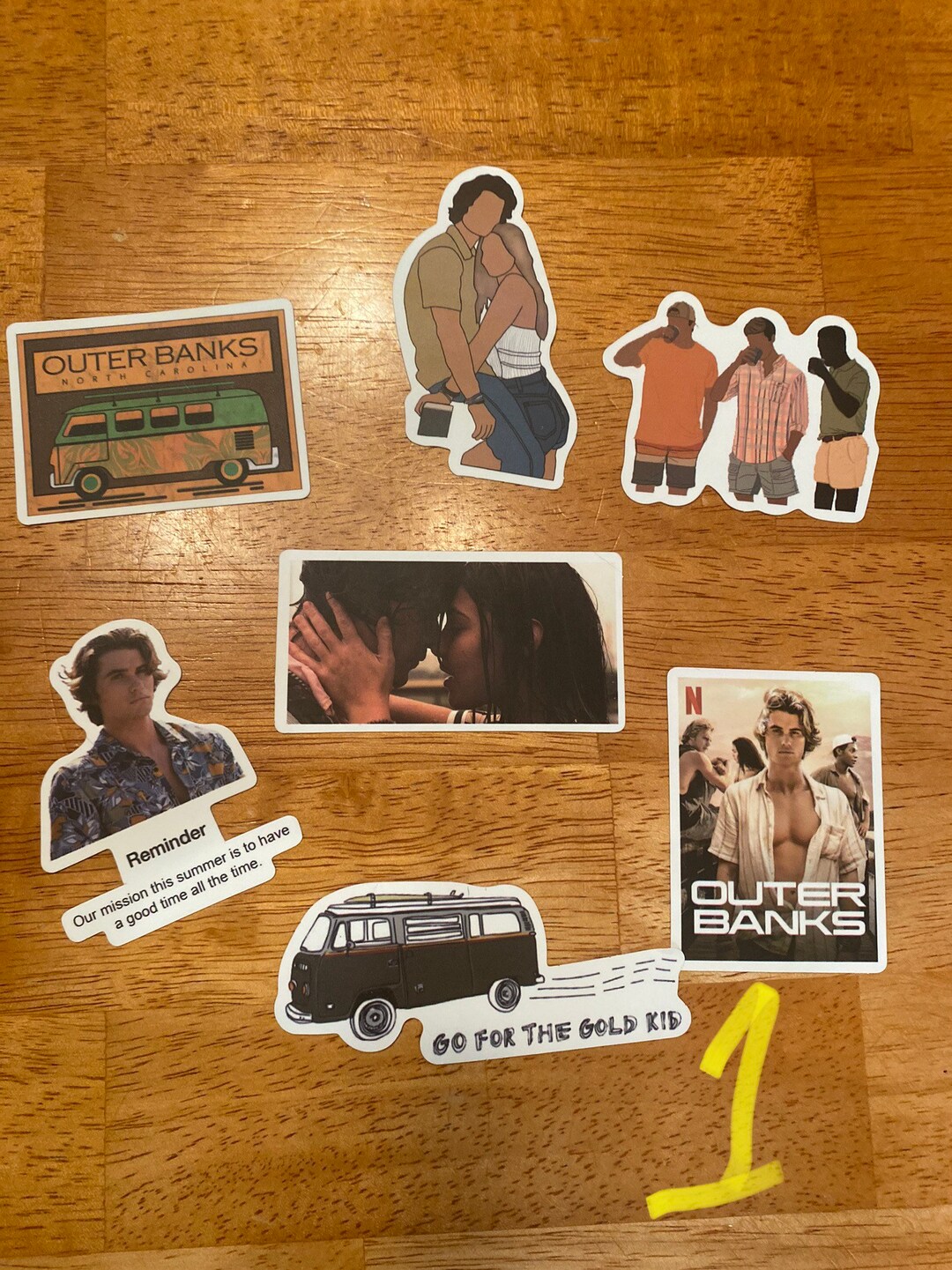 Outer Banks Netflix Tv Show Sticker Bundles - Etsy