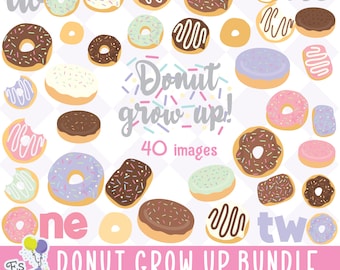 Donut Grow up Png - Etsy