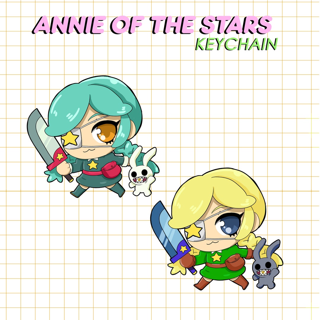 Annie of the Stars Keychain - Etsy