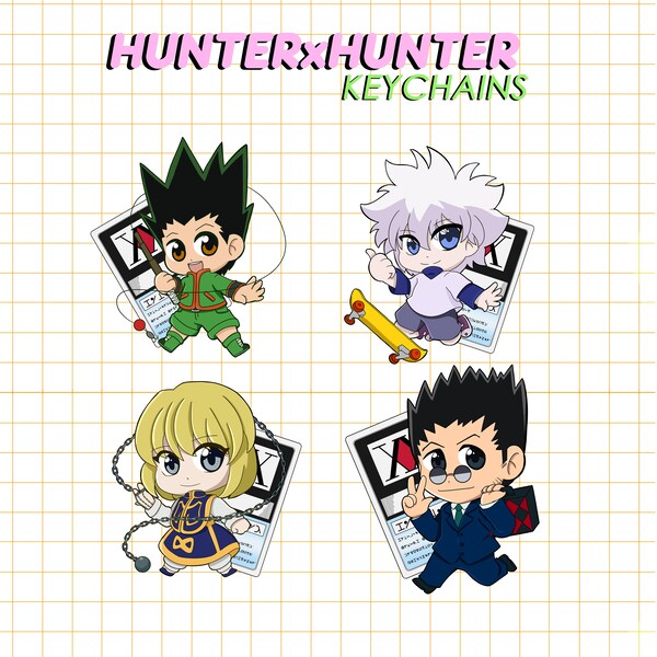 Hunter X Hunter Keychain - Etsy