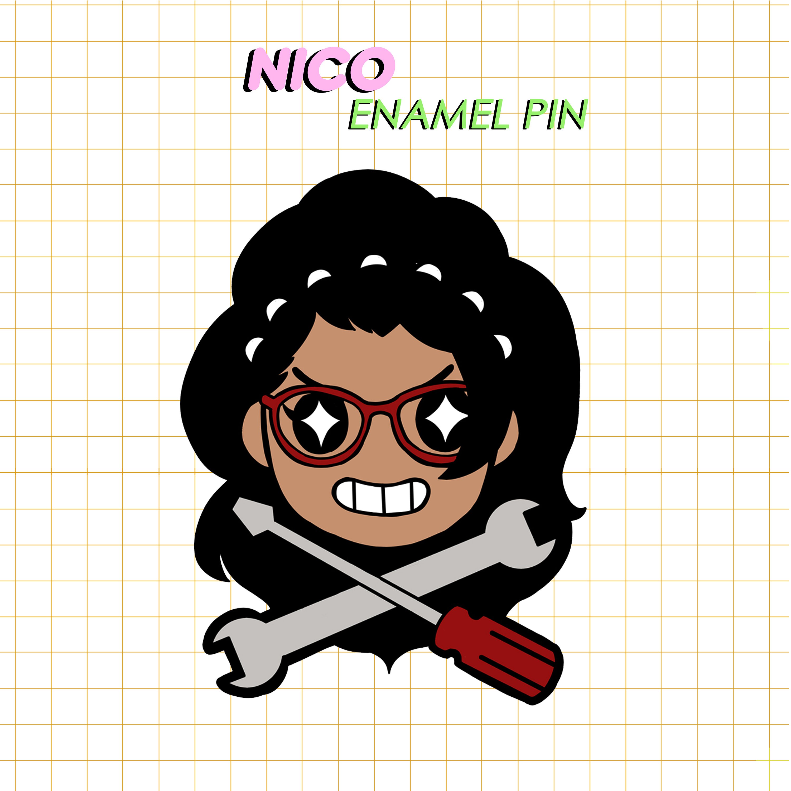 DMC5 Nico Enamel Pin | Etsy