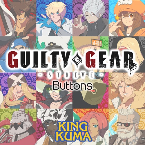 Assorted Guilty Gear Strive Holographic Stickers - Etsy