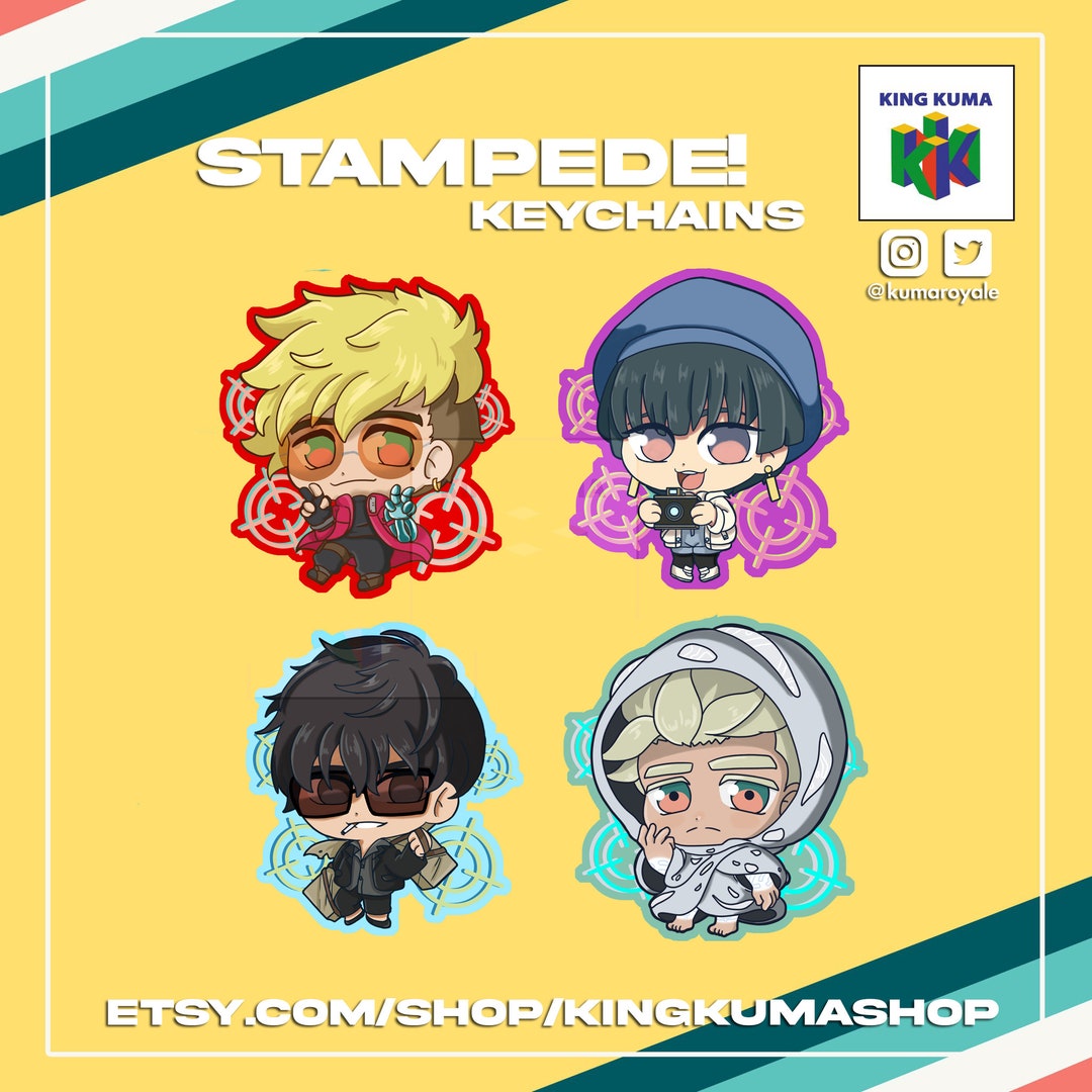 STAMPEDE! Acrylic Keychains - Etsy