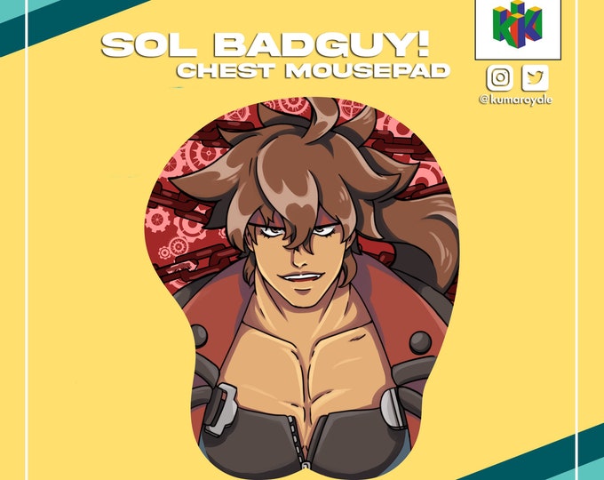 Sol Badguy! Chest Mousepad - Etsy