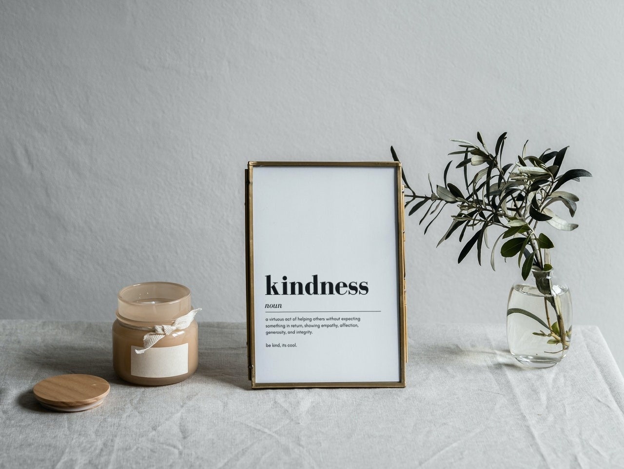Kindness Definition Print, INSTANT DOWNLOAD Easy Pdf Print and Frame ...