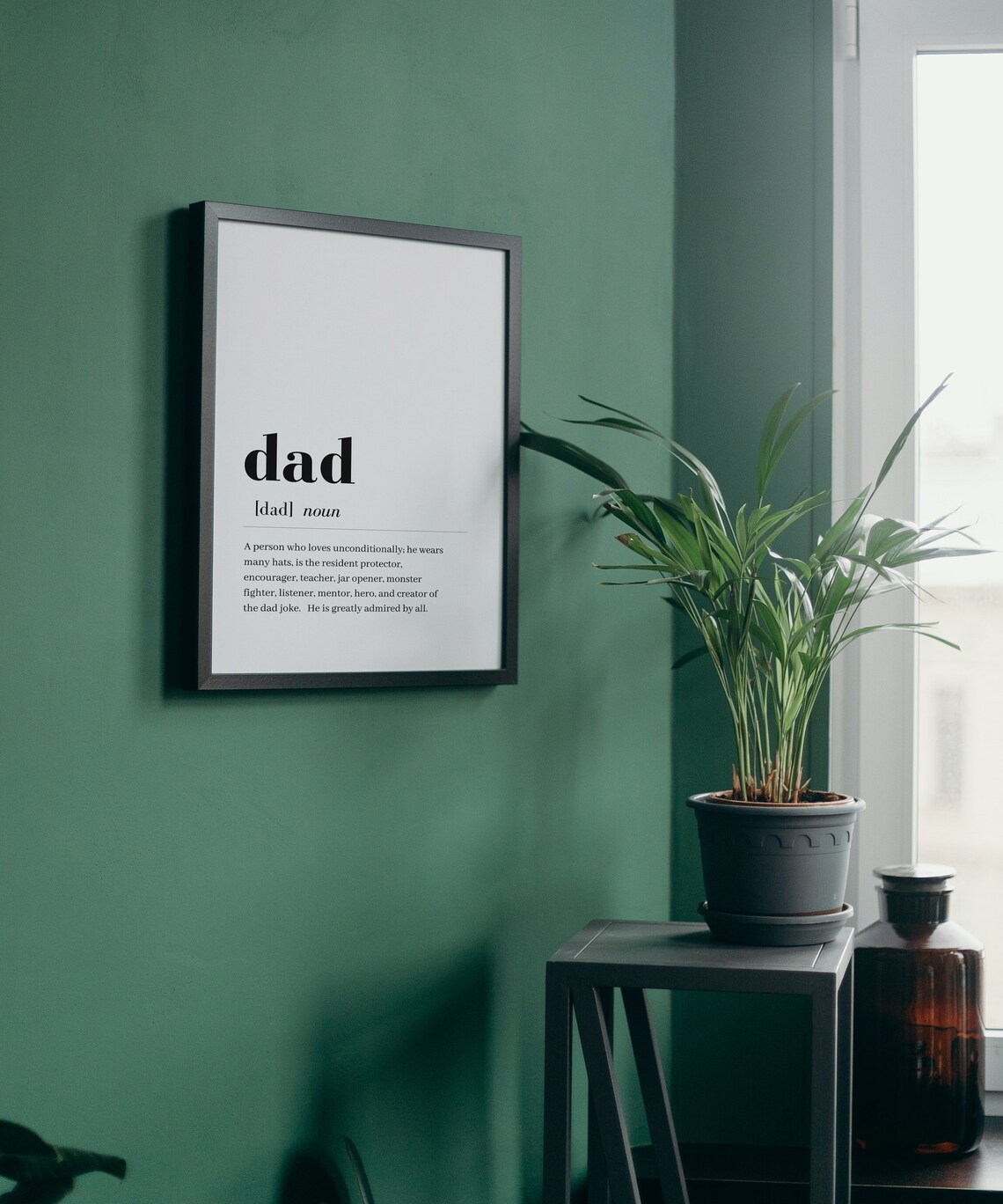 Dad Definition Printable, Instant Download Pdf, Funny Dad Dictionary ...