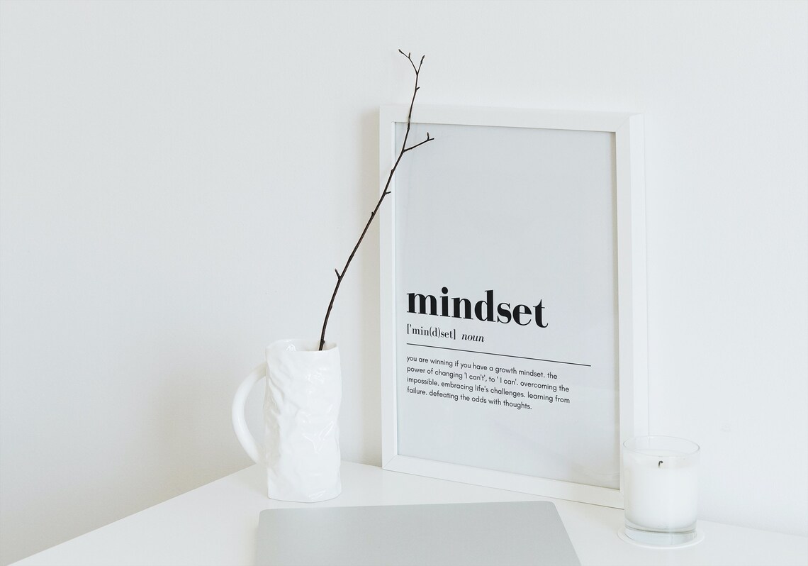 Mindset Definition Printable, Inspiring Dictionary Meaning of Mindset ...