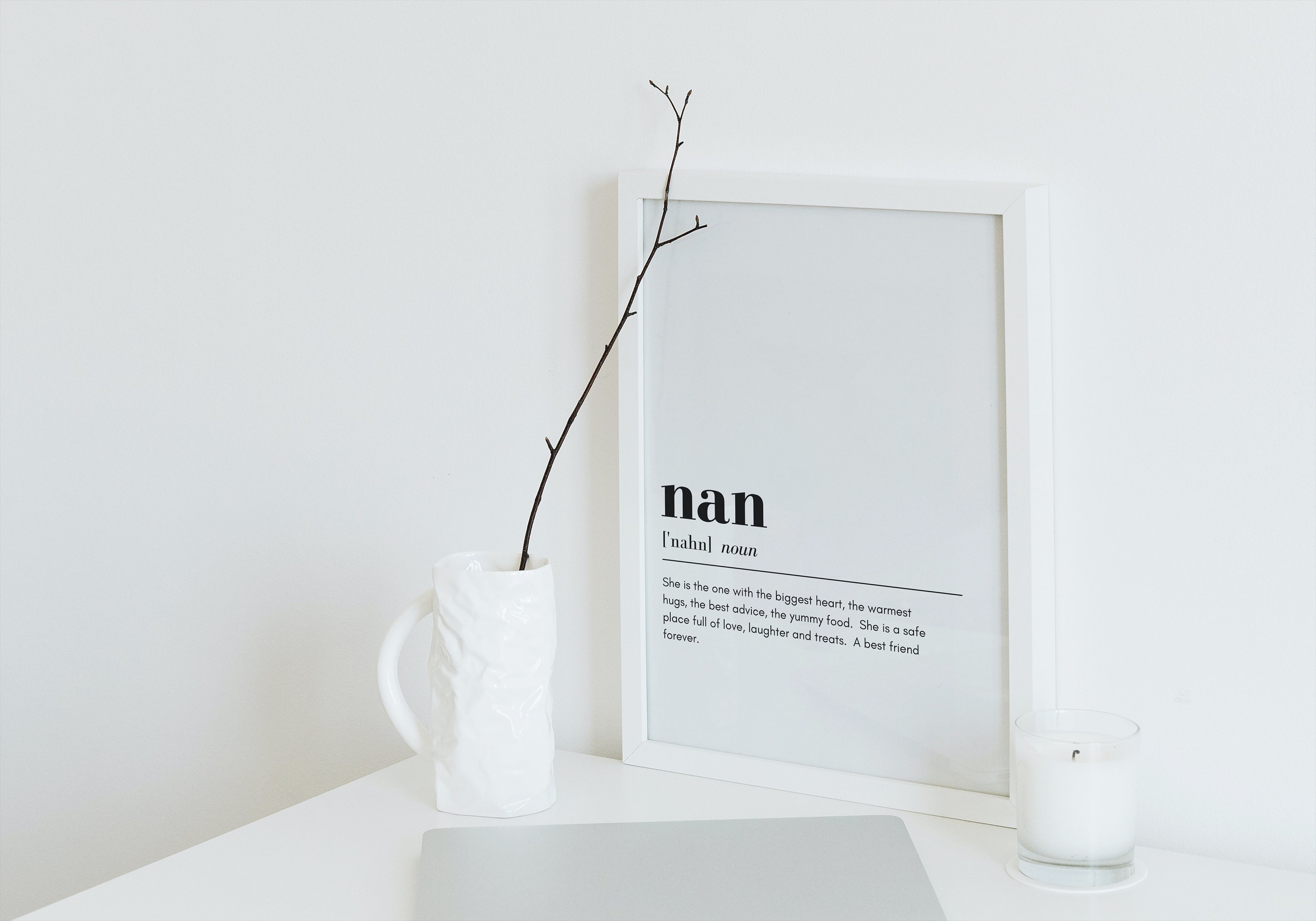 Nan Dictionary Definition Printable, Nana Instant Download ...