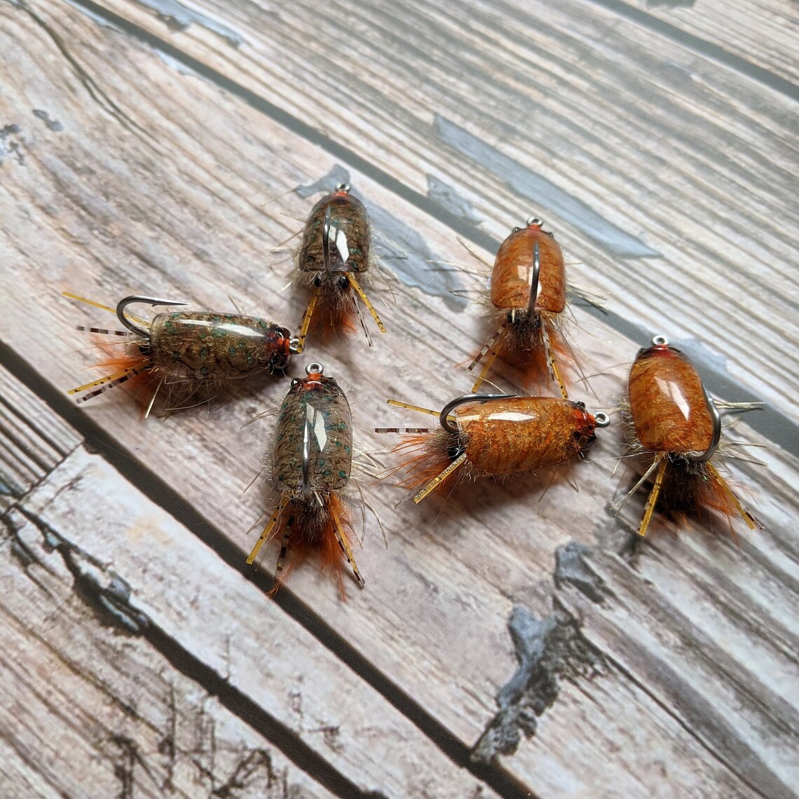 Hard-shell sand flea fly 3-pack | Etsy