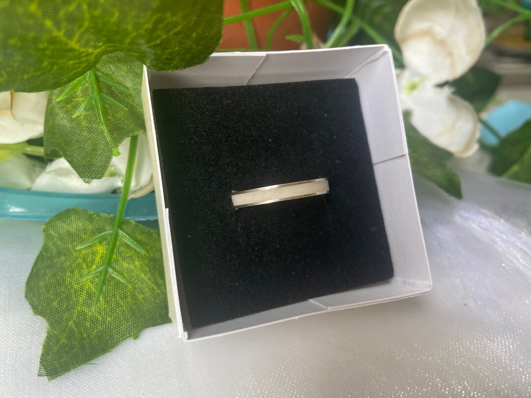 Breastmilk Inclusion Keepsake Inlay Ring Breastfeeding Channel Ring ...