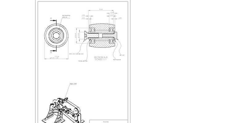 2" X 72"/ 50 X 2000mm, Belt Sander Machine, Digital DXF Files and PDF ...