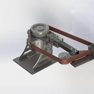 2" X 72"/ 50 X 2000mm, Belt Sander Machine, Digital DXF Files and PDF ...