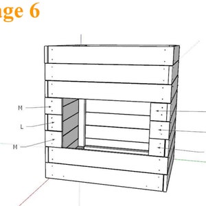 Organic Potato Planter Plan/potato Planter Box Plan/homestead Planter ...