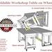 PDF Mobile Workbench Plans Mobile Werkshop All in One Compact Flip-top ...