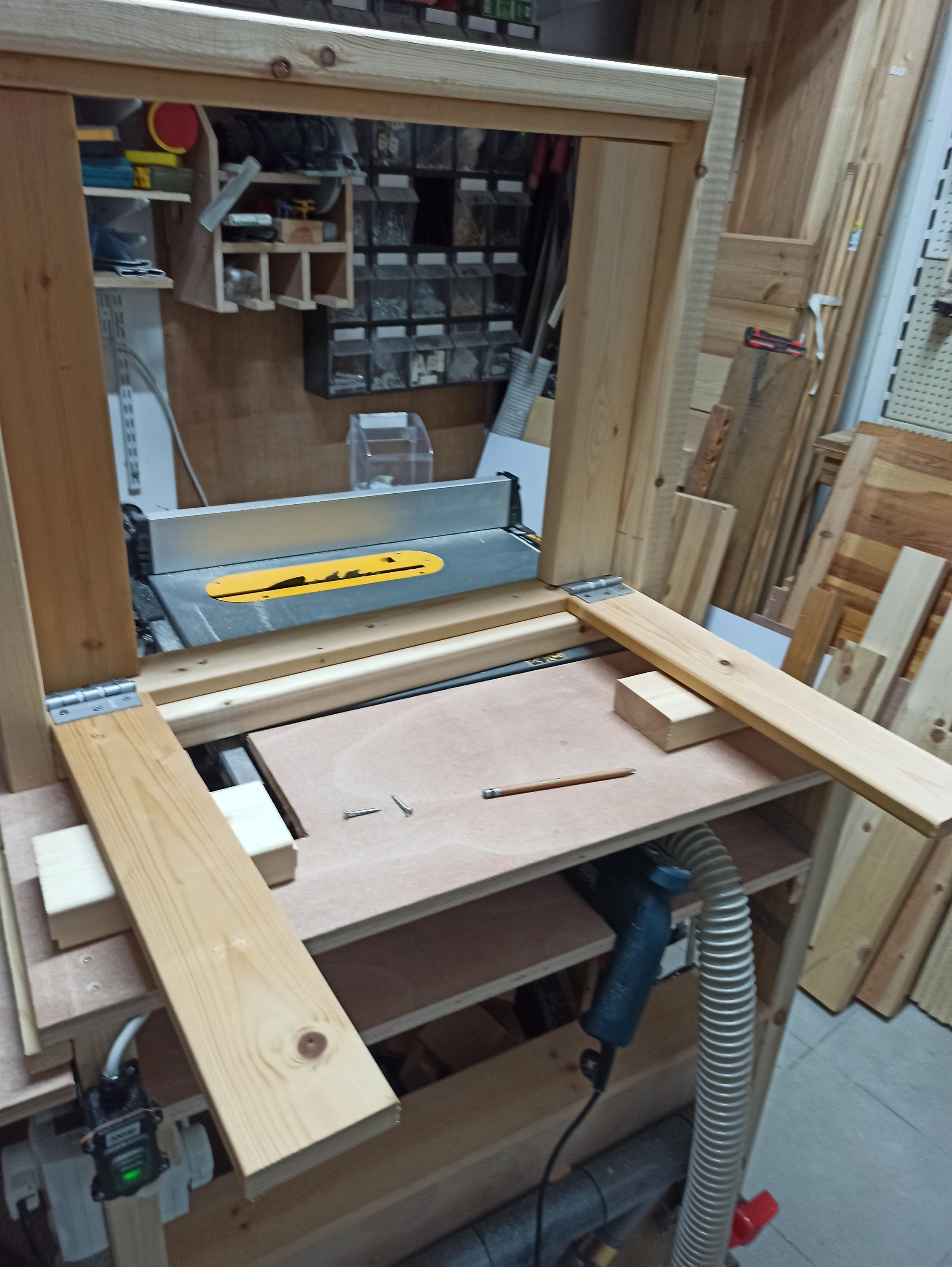 Folding Table Base Plan/folding Craft Table Base Plan/compact Table ...