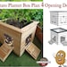 Organic Potato Planter Plan/potato Planter Box Plan/homestead Planter ...
