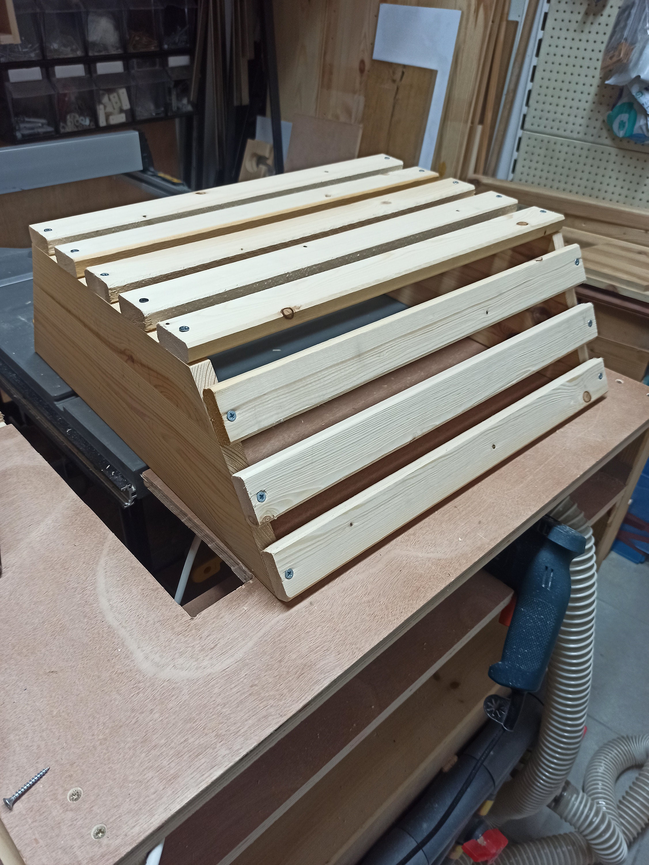 DIY Kitchen Wooden Two-tier Storage Rack Plan/portable Shelf for ...