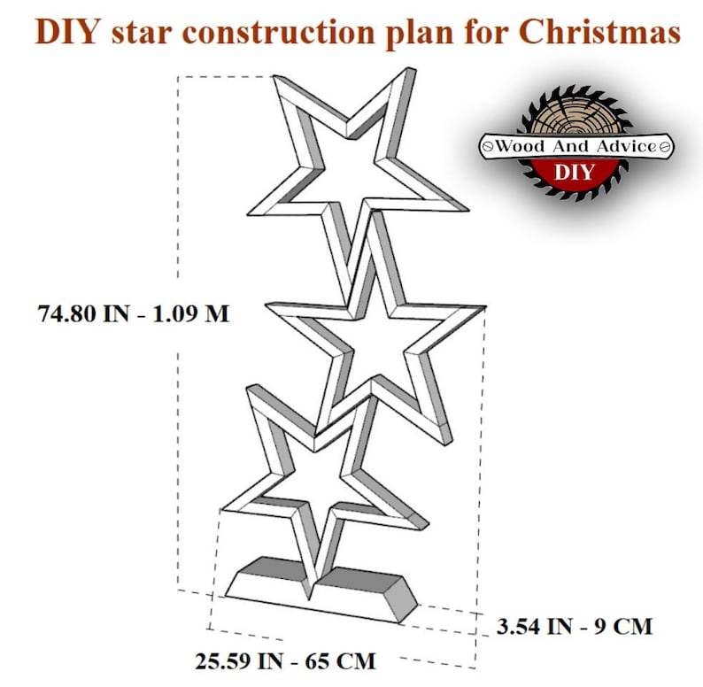 Christmas Tree, Merry Christmas, DIY Building Plan Rotating Christmas ...