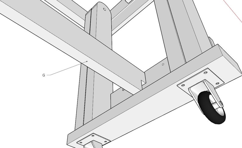 Foldable Workshop Table on Wheels DIY Plans & Instructions, DIY ...