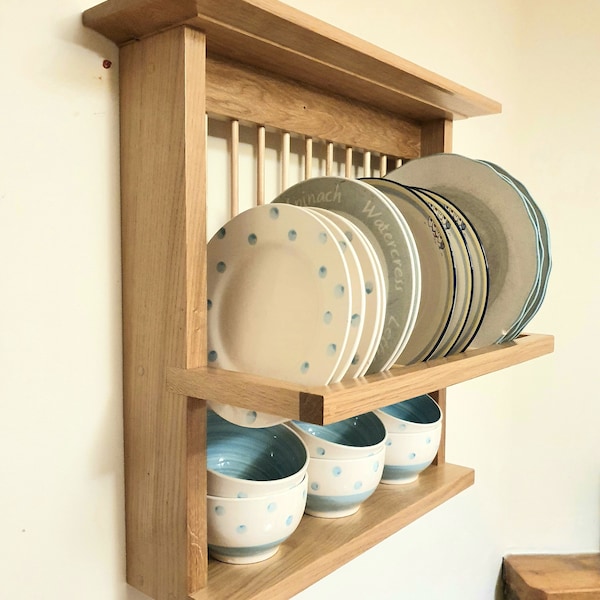 Wall Mounted Plate Rack - Etsy UK