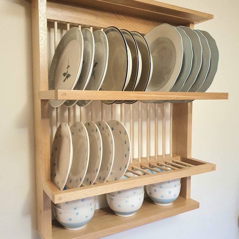Wall Mounted Plate Rack - Etsy UK