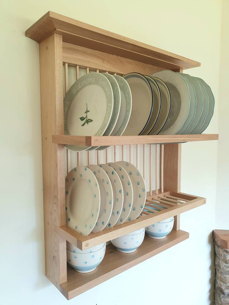 How To Make A Wood Plate Rack at Joi Williams blog