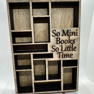 Miniature Bookshelf Mini Books Bookshelf Trinket Shelf Bookshelf - Etsy
