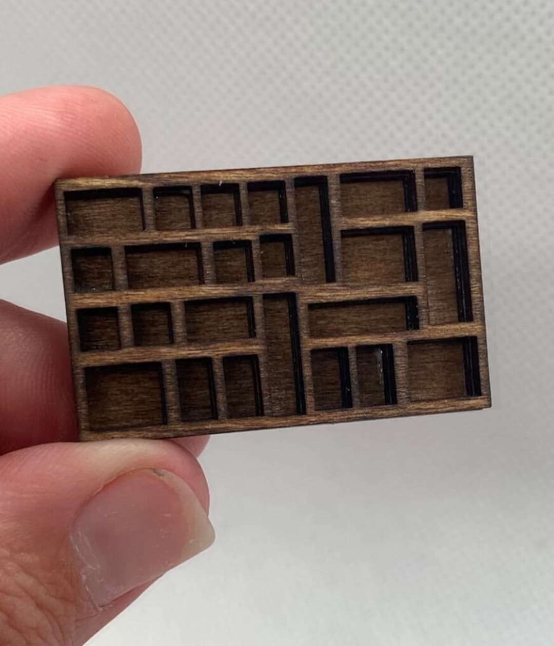 Micro Trinket Shelf | Dollhouse Miniature Decor | Miniature Printers ...