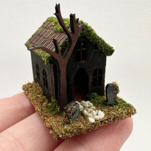 DIY KIT | Micro Halloween Cottage Kit | Halloween Dollhouse | Micro ...
