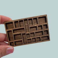 World's Tiniest Printer's Tray/ Miniature Valentine/ Valentine's/ Mini ...