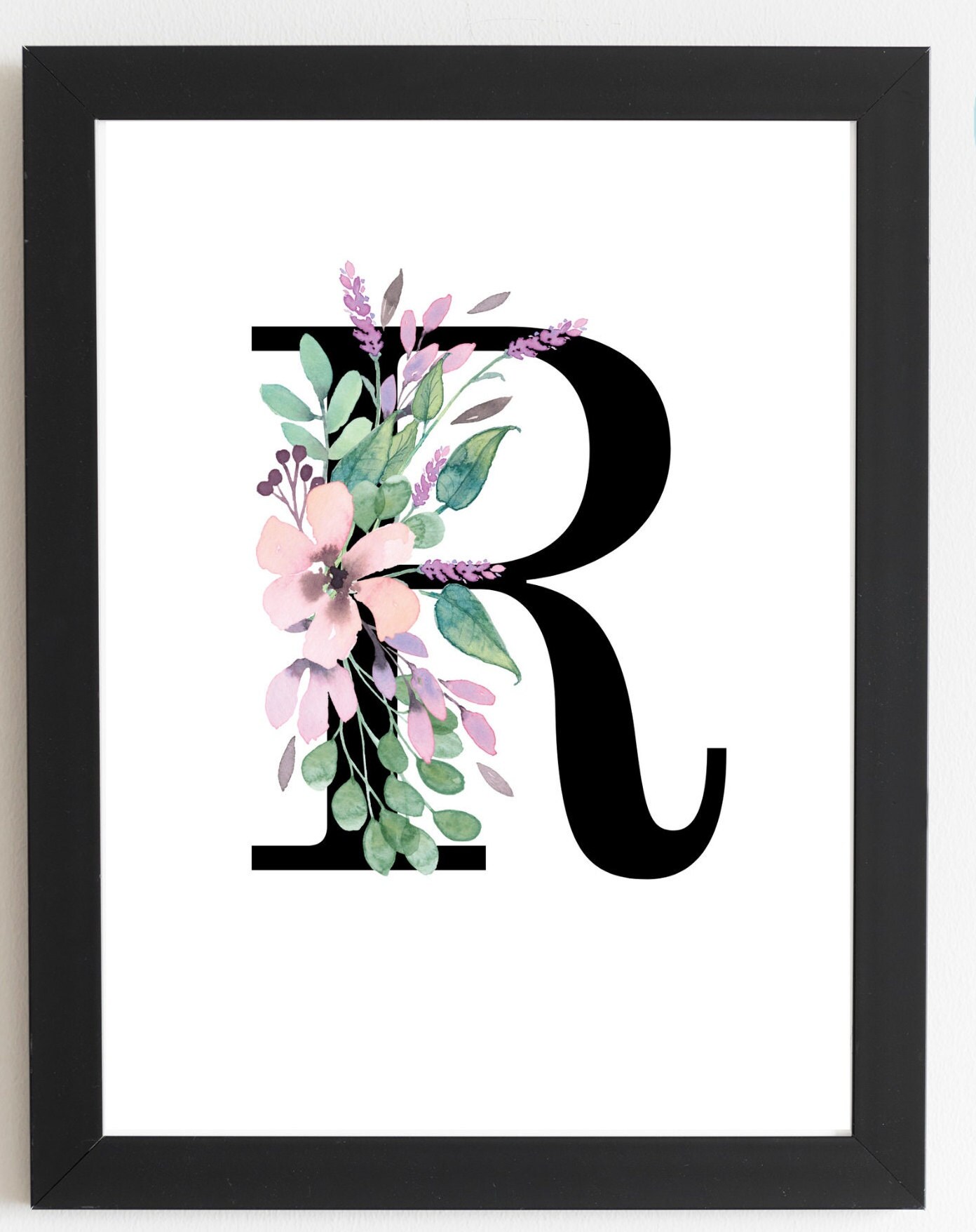 DIGITAL DOWNLOAD LETTER R Alphabet Initial Letter Home Wall - Etsy