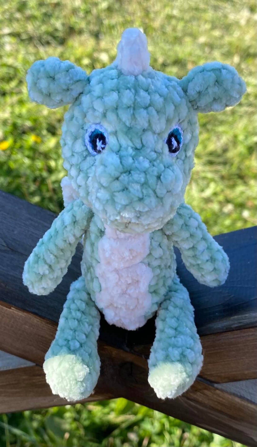 Dragon Pacifier Holder Crochet Pattern/ Crochet Pattern of a Dragon ...