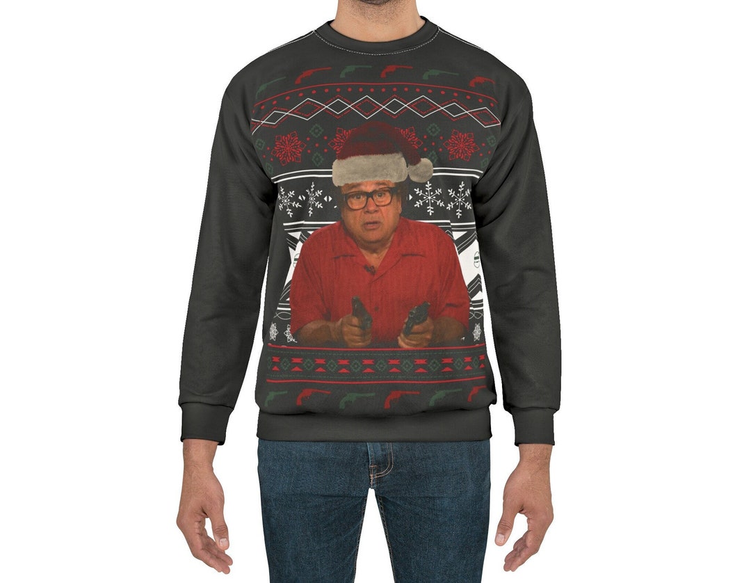 Danny Devito Christmas Holiday Sweater - Frank Reynolds Sweatshirt - Danny Devito Fan Gift ...