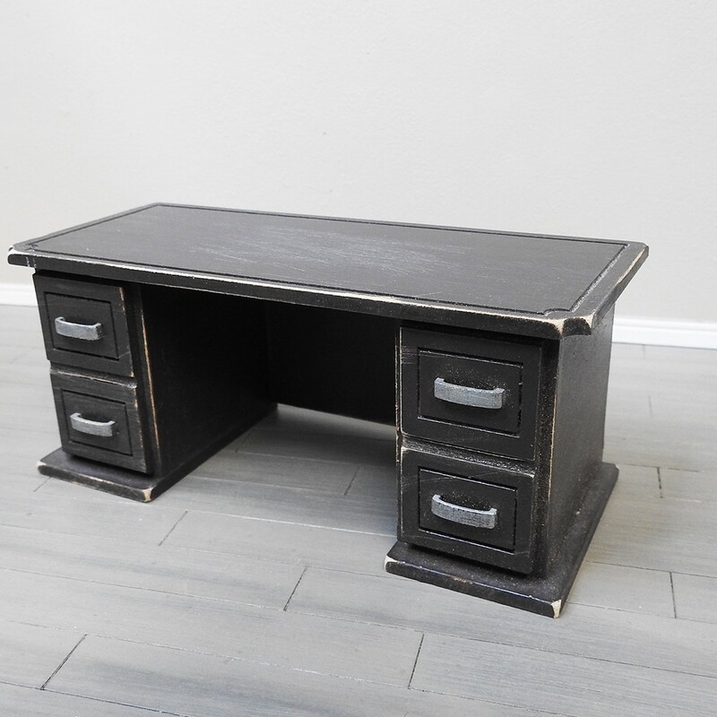 Distressed Desk - Etsy