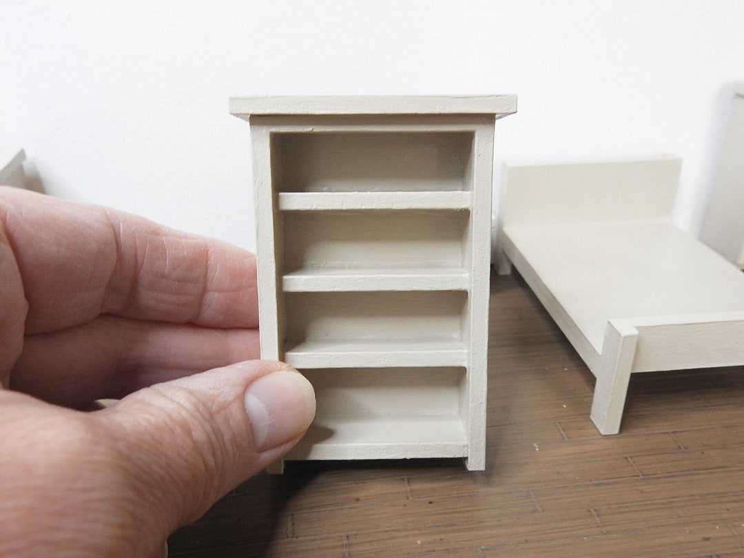 1:24 Scale Miniature Bookshelf for Dollhouses and Diorama Scenes - Etsy
