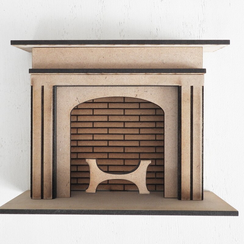Dollhouse Fireplace - Etsy