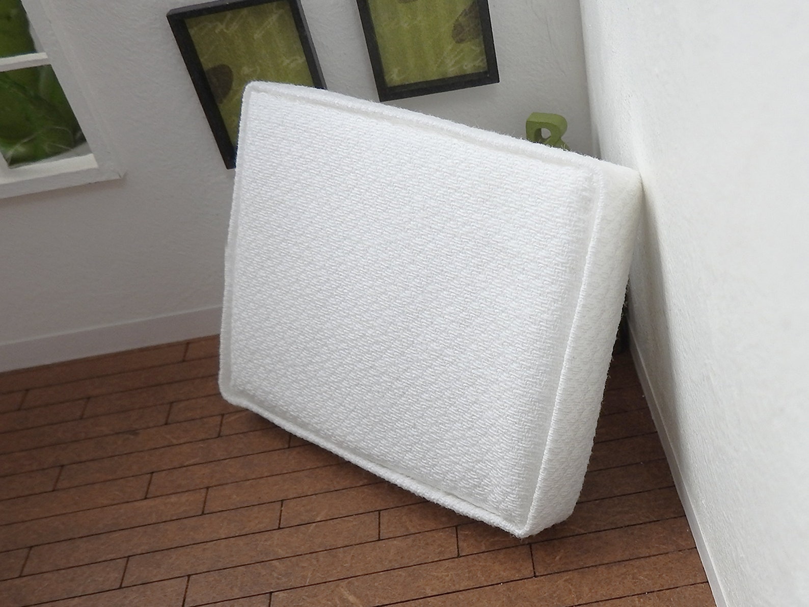1:24 Scale Dollhouse Miniature Foam Mattress With Fabric Cover - Etsy