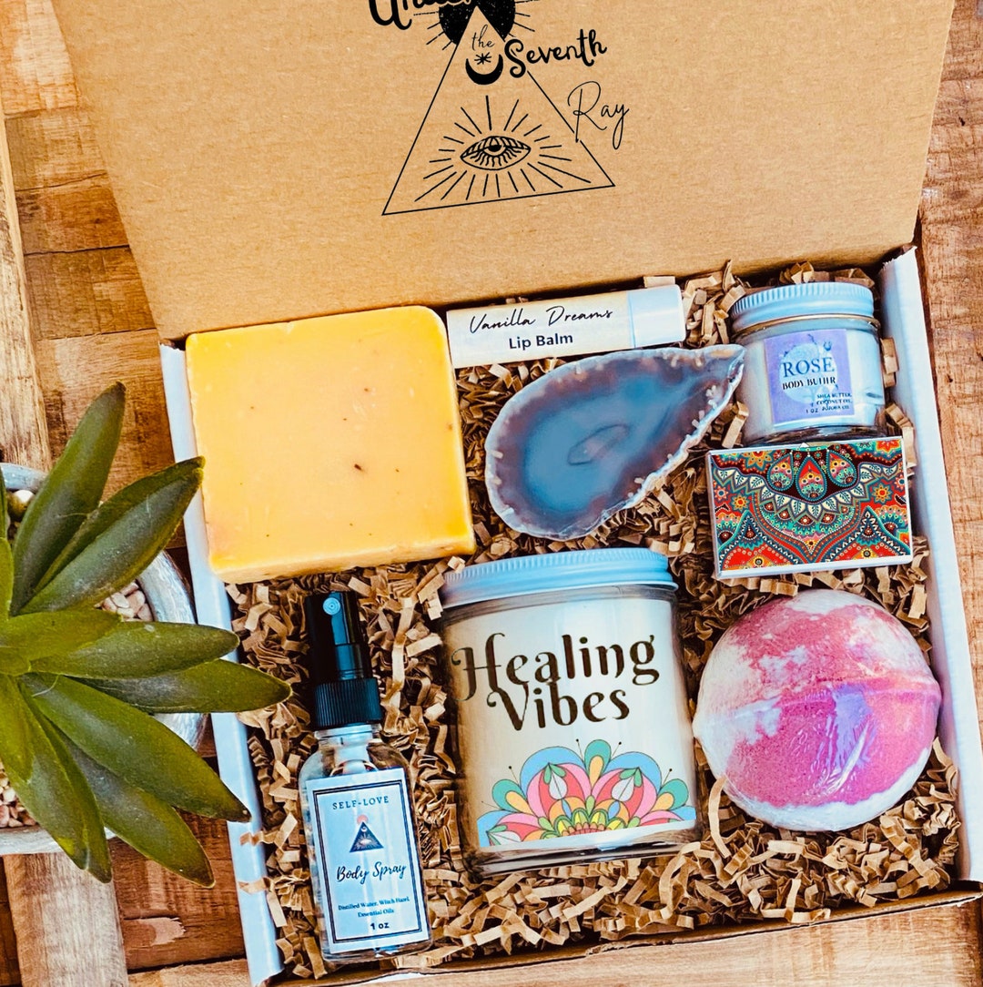 Sending Healing Vibes Care Package - Spa Gift Set - Gift for Healing ...