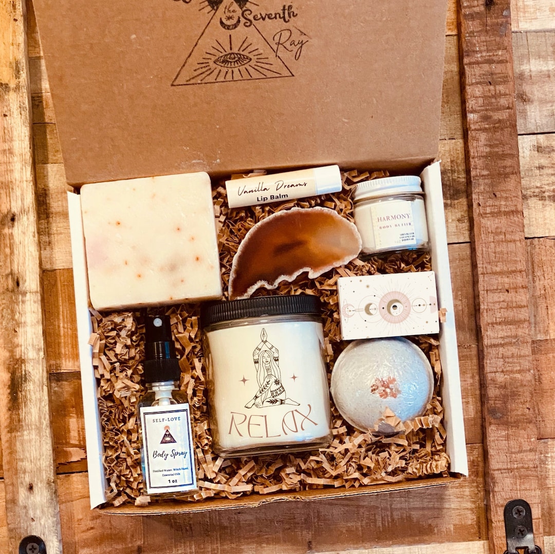 Relax Spa Gift Set - Spa Gift Box - Relaxation Basket -relaxation Gift ...