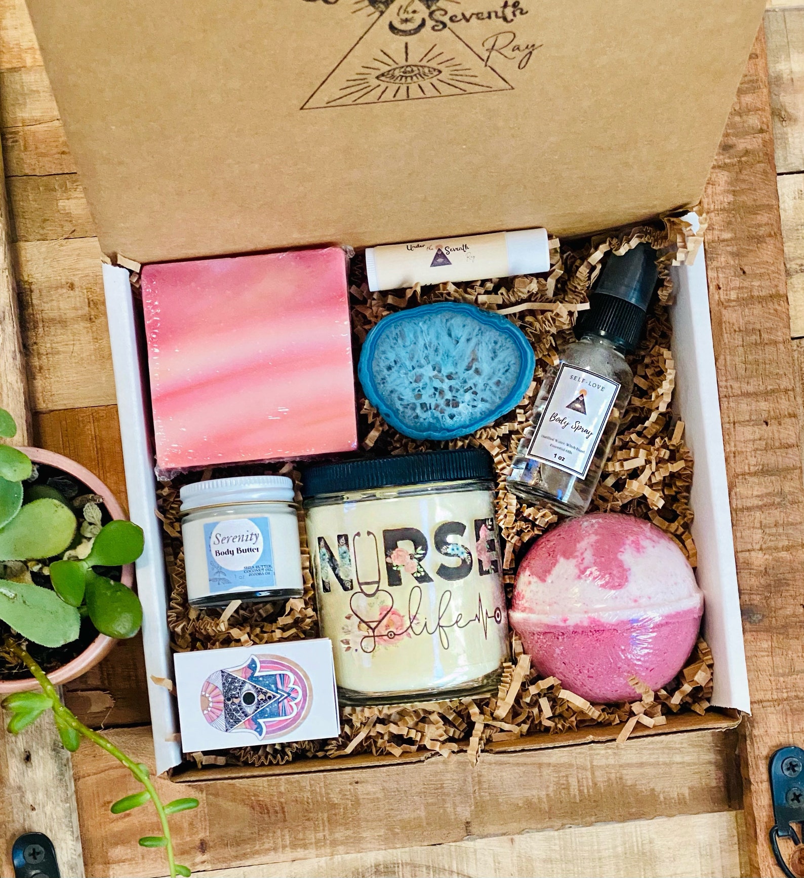 Spa Gift Box for Nurse - Care Package for Nurse - Healthcare Gift ...