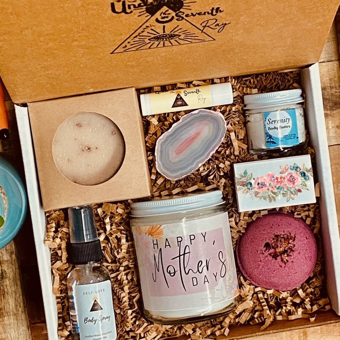 Mothers Day Spa Gift Box- Set for Mom - Mom Care Package - Spa Package ...
