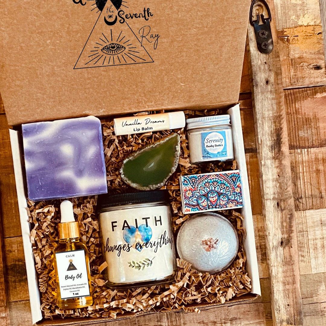 Faith Changes Everything Spa Gift Box | Religious Gift Set | Agate ...
