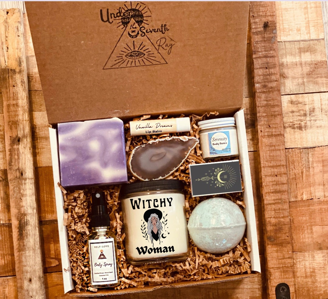 Christmas Set for Witchy Woman - Spa Gift Box - Birthday Gift Set for ...