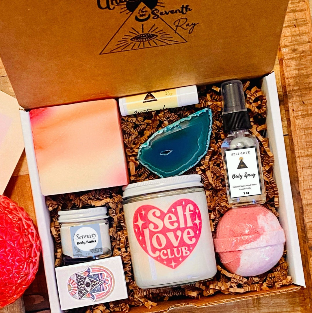 Self Love Club - Mental Health Spa Gift Box - Pick Me up Gift - Break ...